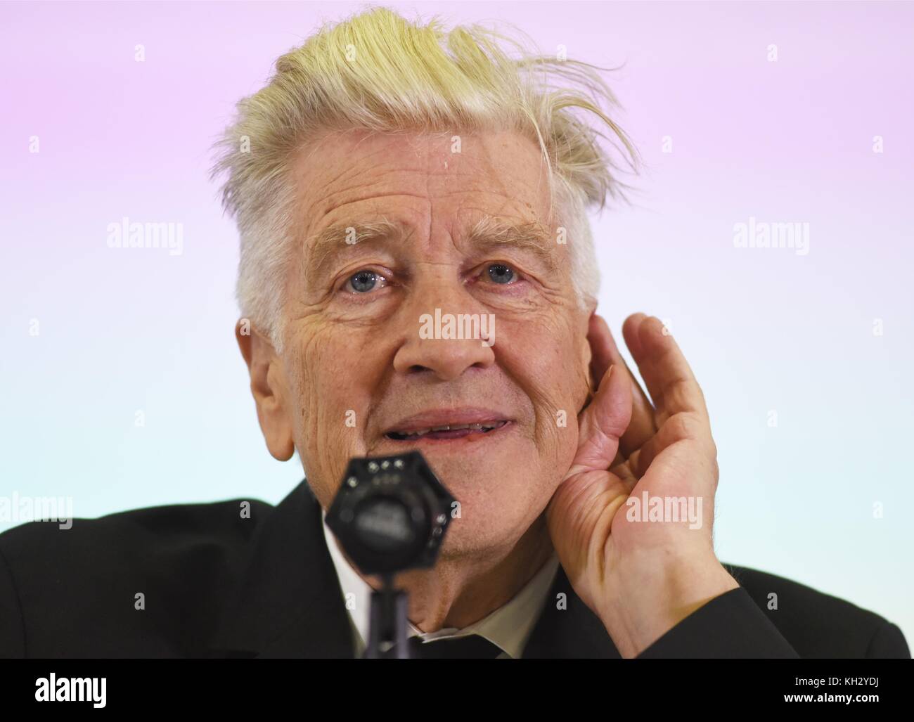 David Lynch opens his exhibition Silence and Dynamism on November 12 ...