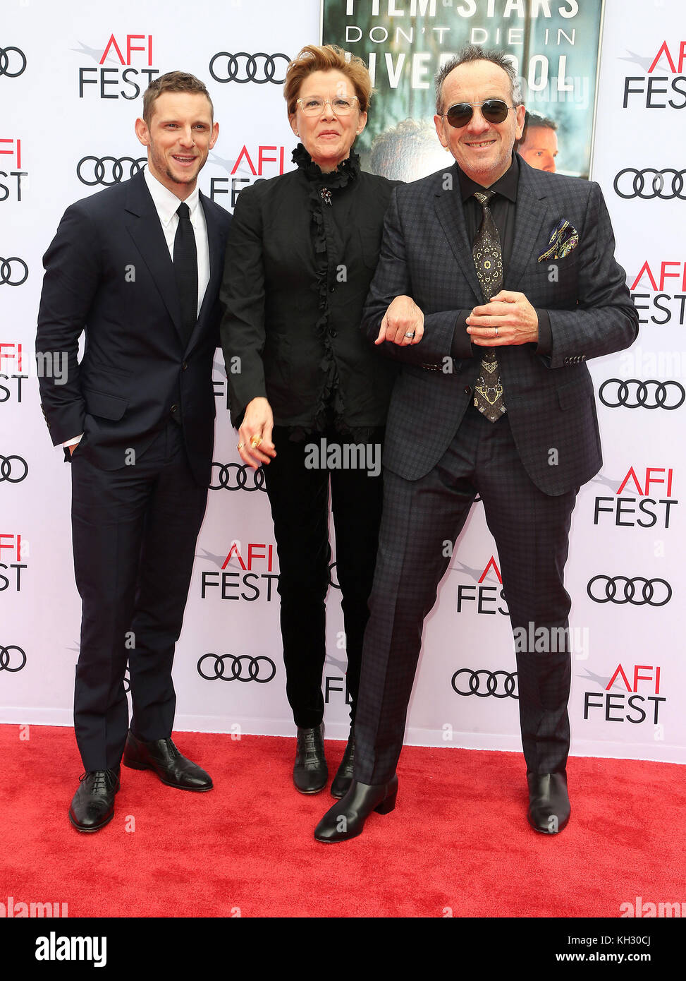 Hollywood, California, USA. 12th Nov, 2017. Jamie Bell, Annette Bening ...