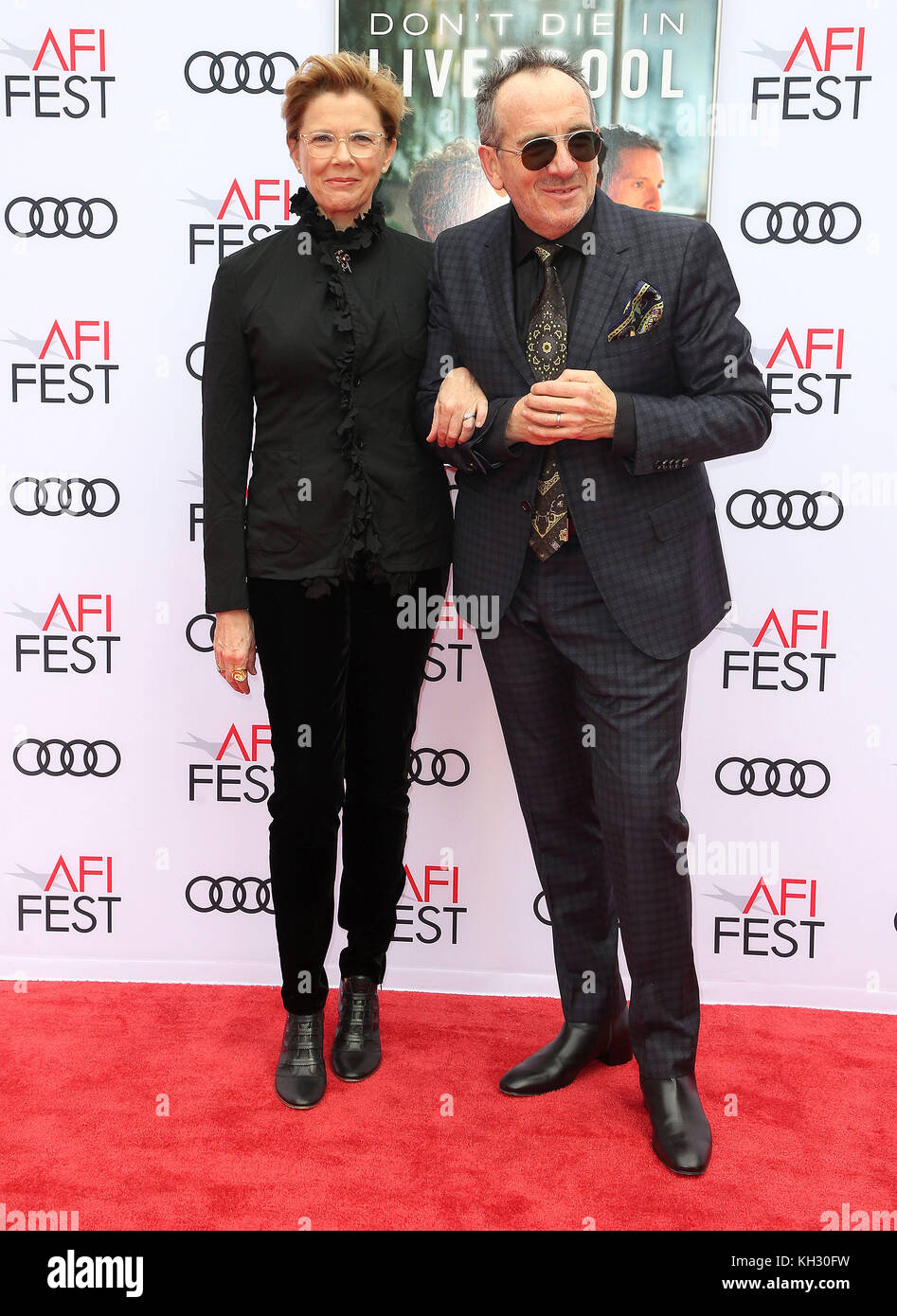 Hollywood, California, USA. 12th Nov, 2017. Annette Bening, Elvis ...