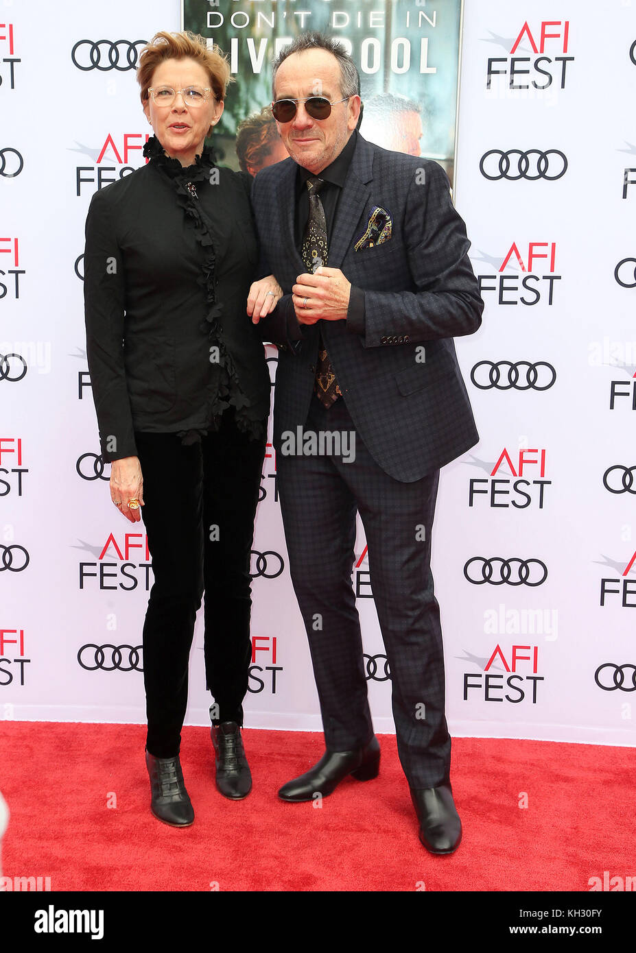 Hollywood, California, USA. 12th Nov, 2017. Annette Bening, Elvis ...