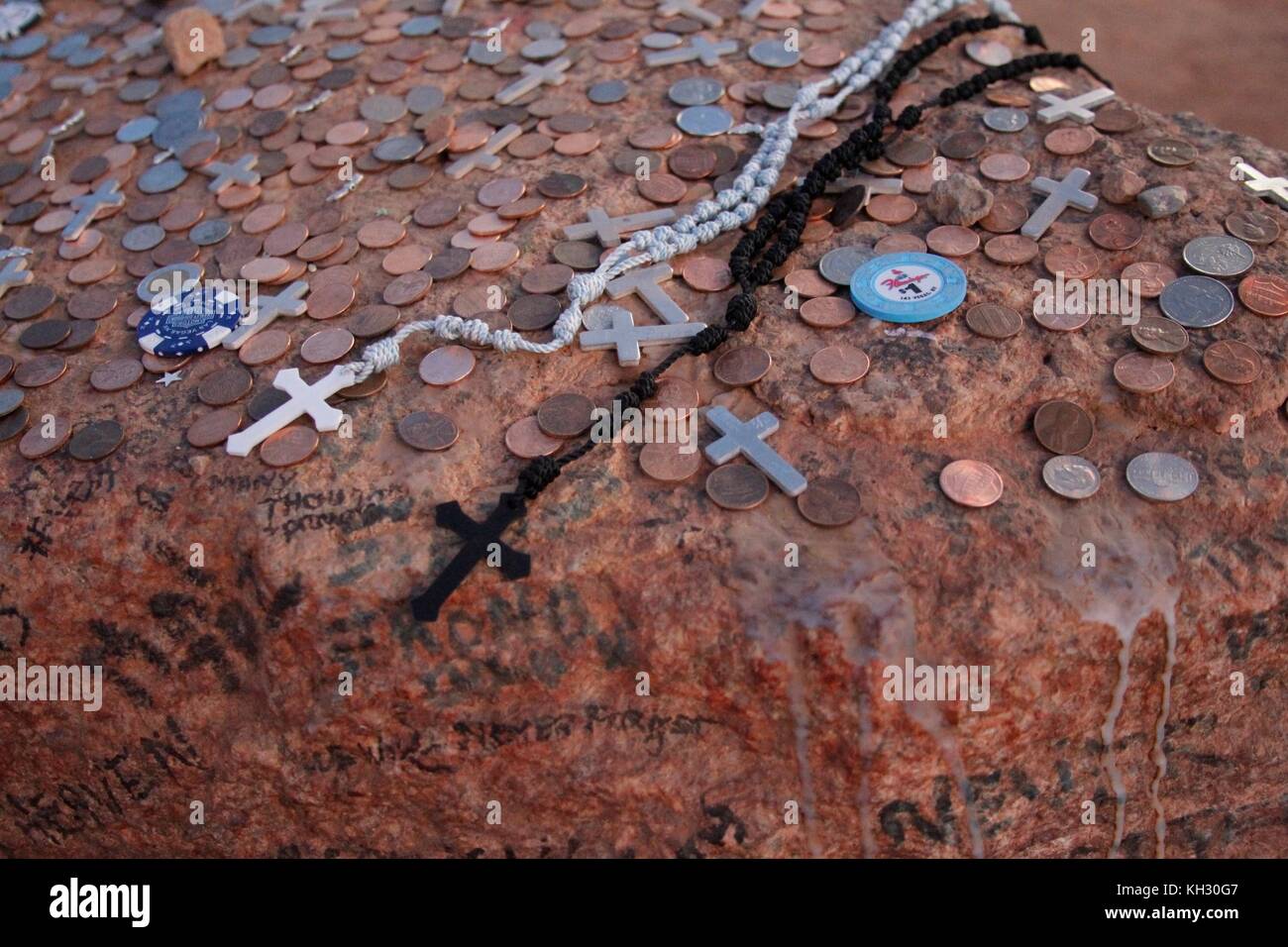 Las Vegas, NV, USA. 11th Nov, 2017. Memorial for the Route 91 Concert ...