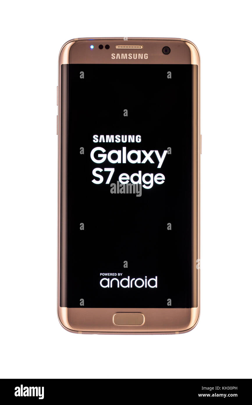 Samsung phone gold Cut Out Stock Images & Pictures - Alamy