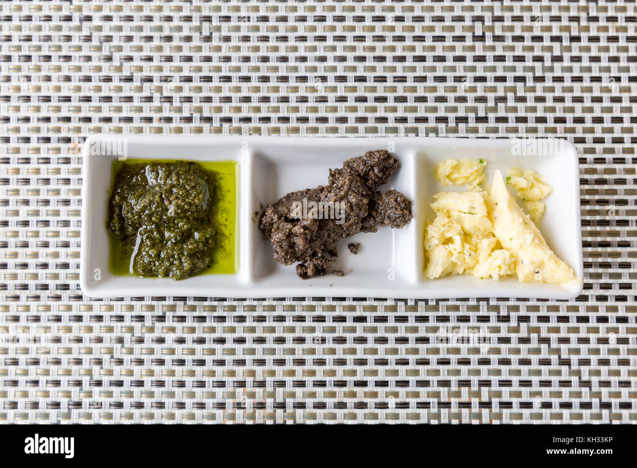 Assorted butter for bread, food background Stock Photo - Alamy