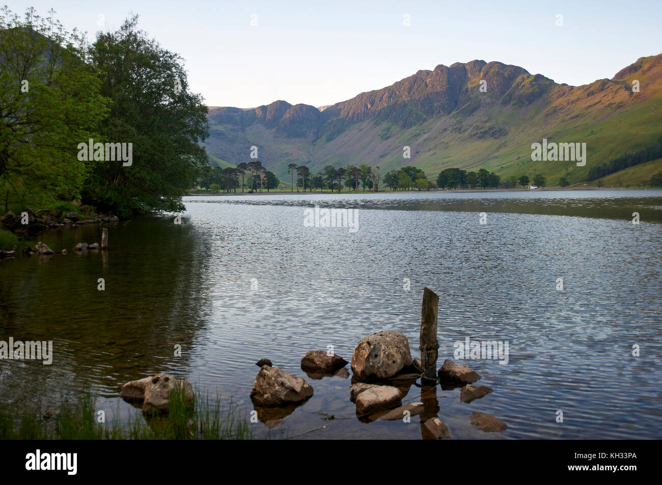 Buttermere The Lake District National Park Cumbria UK GB England Stock ...