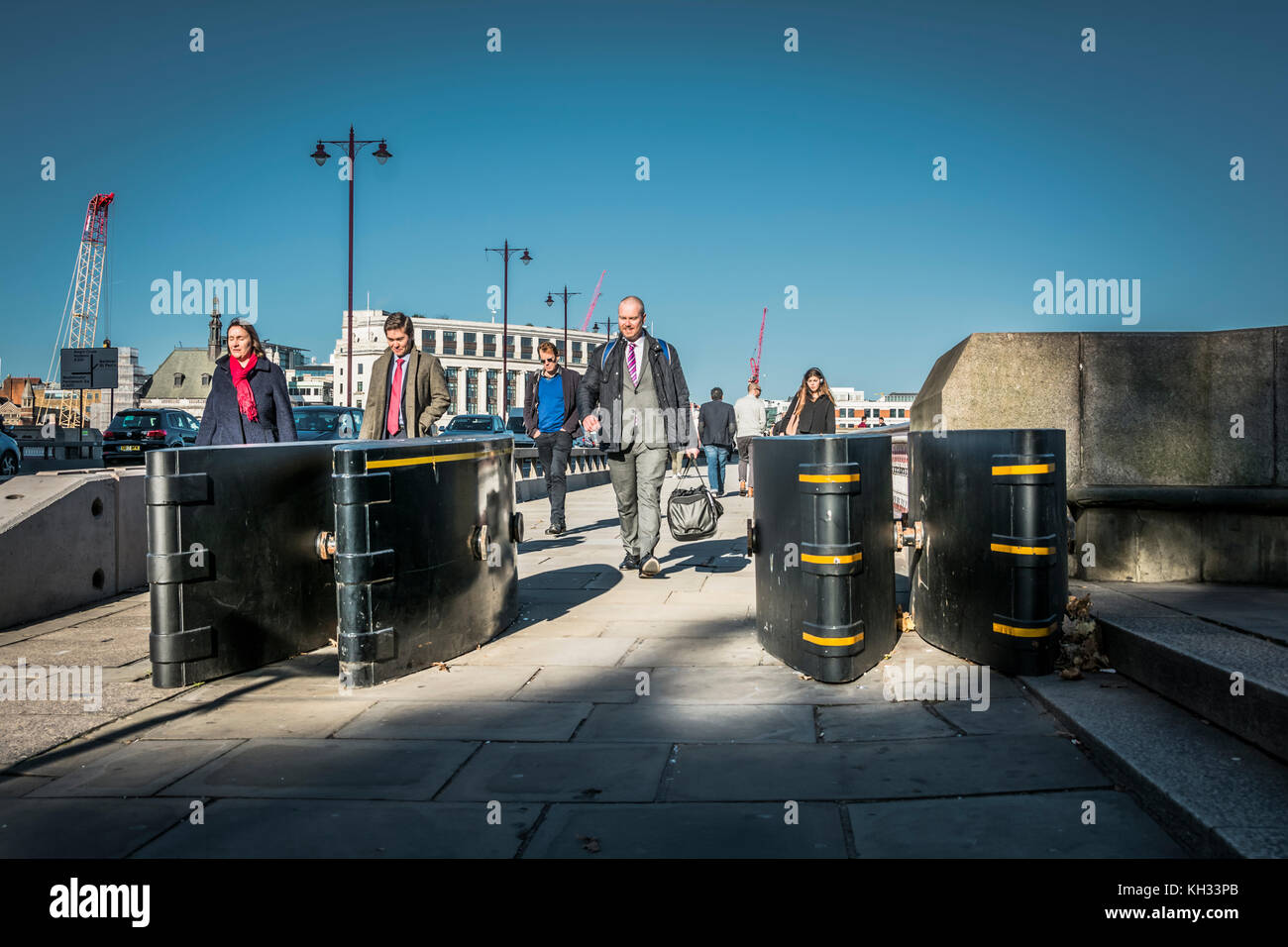 Terrorism prevention barriers hi-res stock photography and images - Alamy