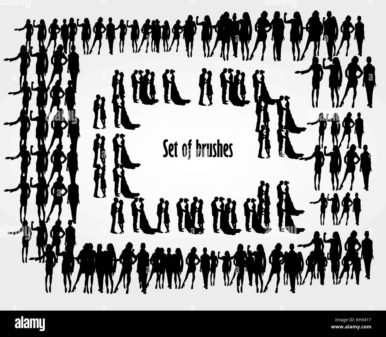 Different types brushes hi-res stock photography and images - Alamy