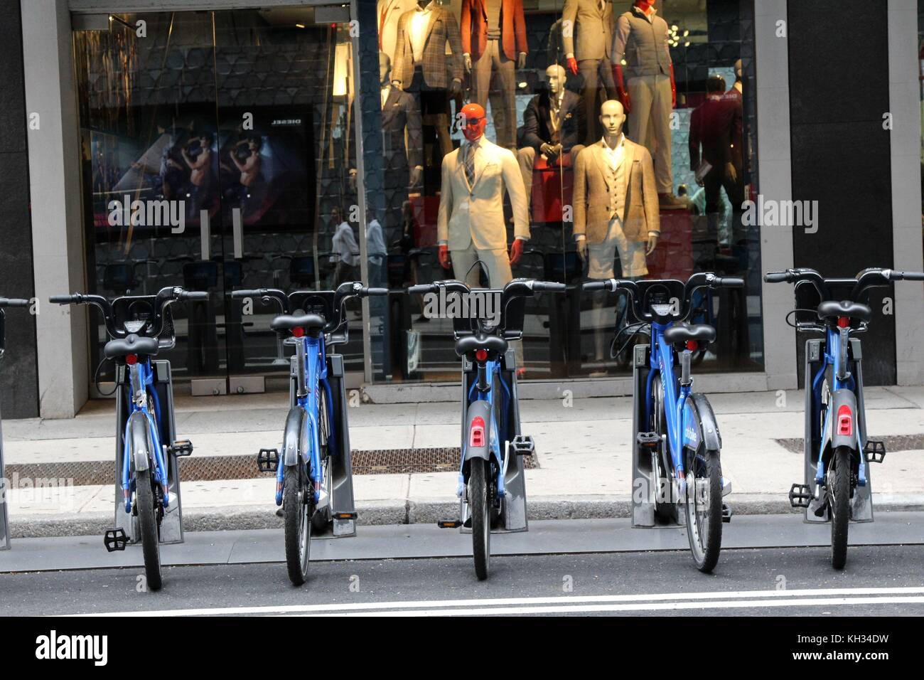 City Bike Rental, New York, USA Stock Photo - Alamy