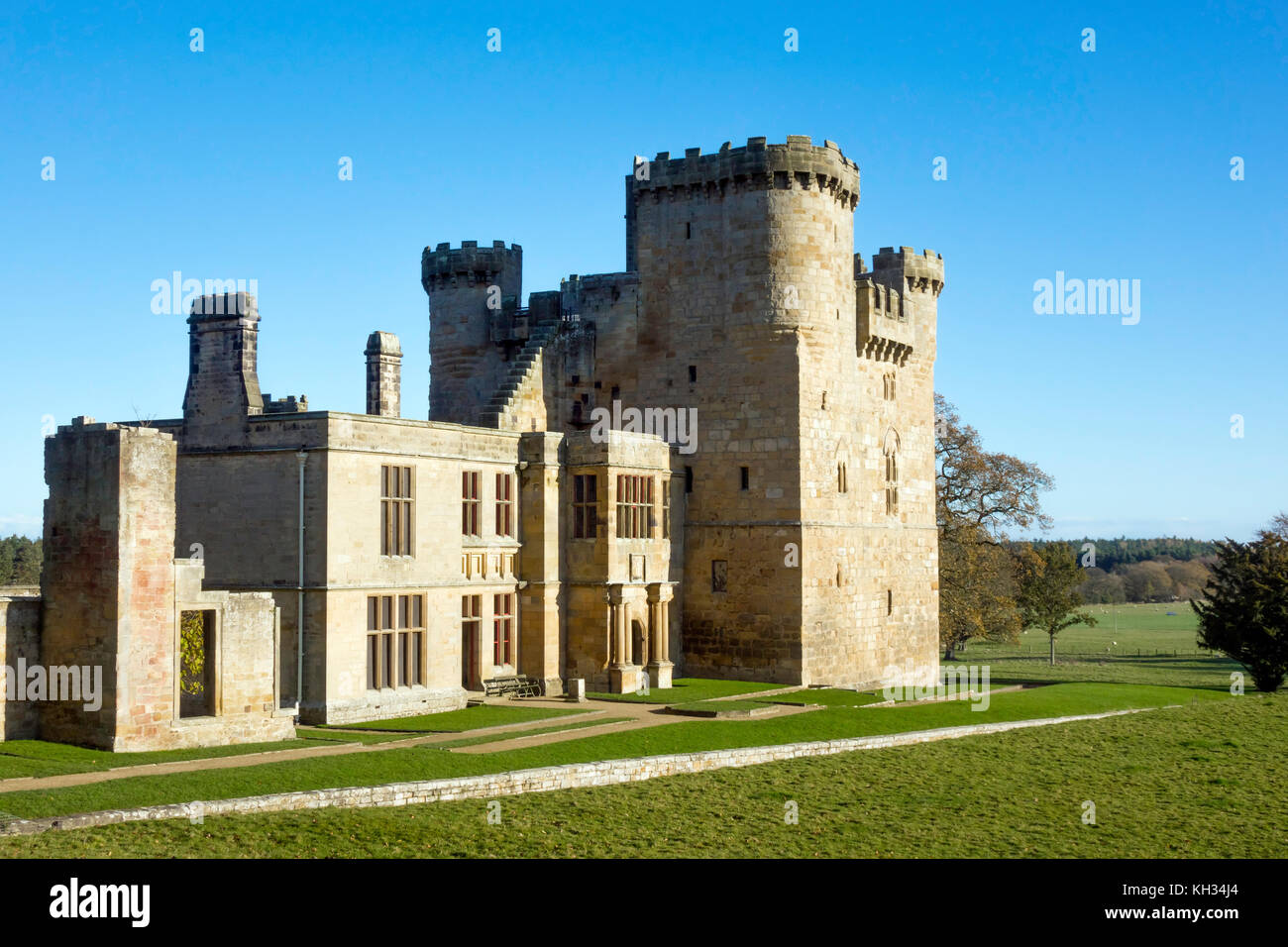 Belsay hall hi-res stock photography and images - Alamy