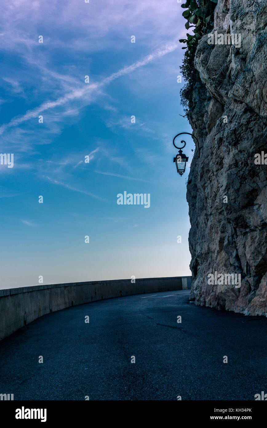 Old monaco cliffs hi-res stock photography and images - Alamy