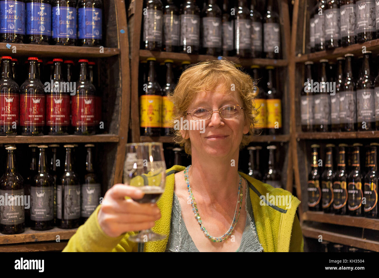 Allanwater Brewhouse, Bridge of Allan, Scotland, Great Britain Stock ...