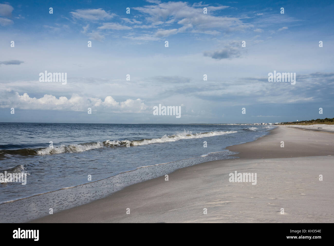 Emerald Gulf Coast Beaches, Gulf County, Florida Stock Photo - Alamy