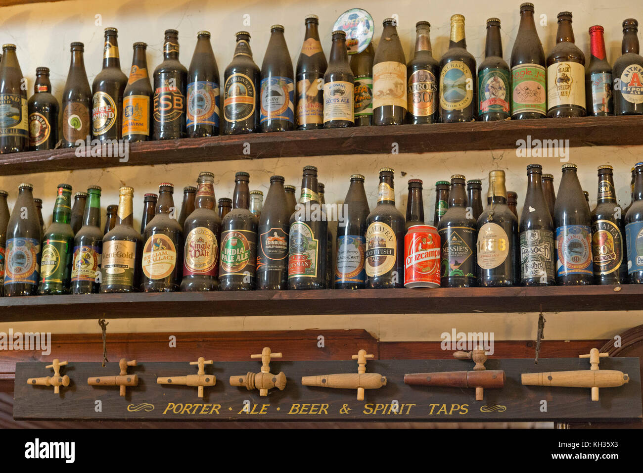 Allanwater Brewhouse, Bridge of Allan, Scotland, Great Britain Stock ...