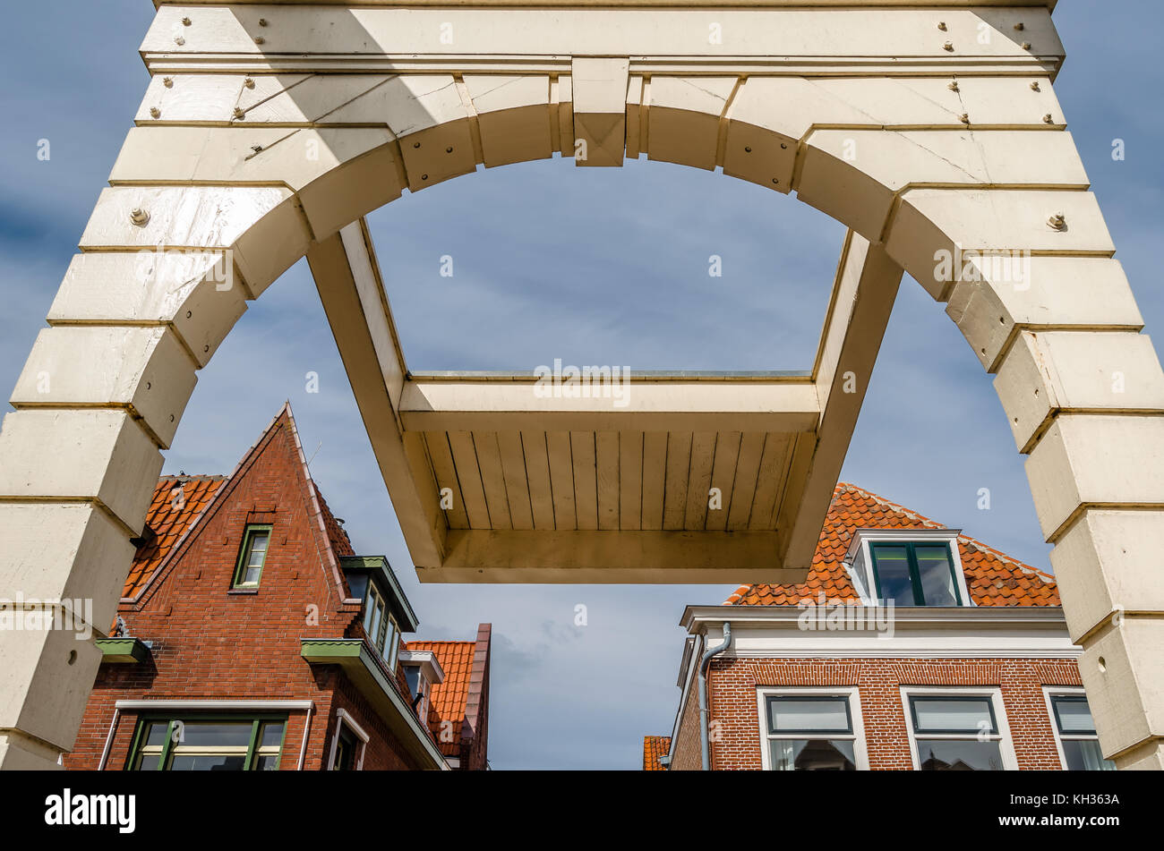 Typical bridge in Alkmaar, the Netherlands Stock Photo - Alamy