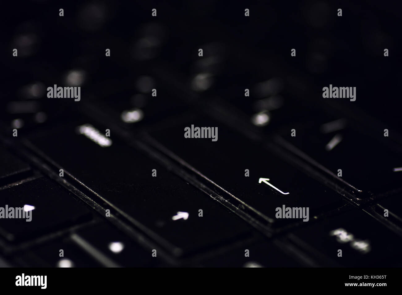 macro keyboard black Stock Photo - Alamy