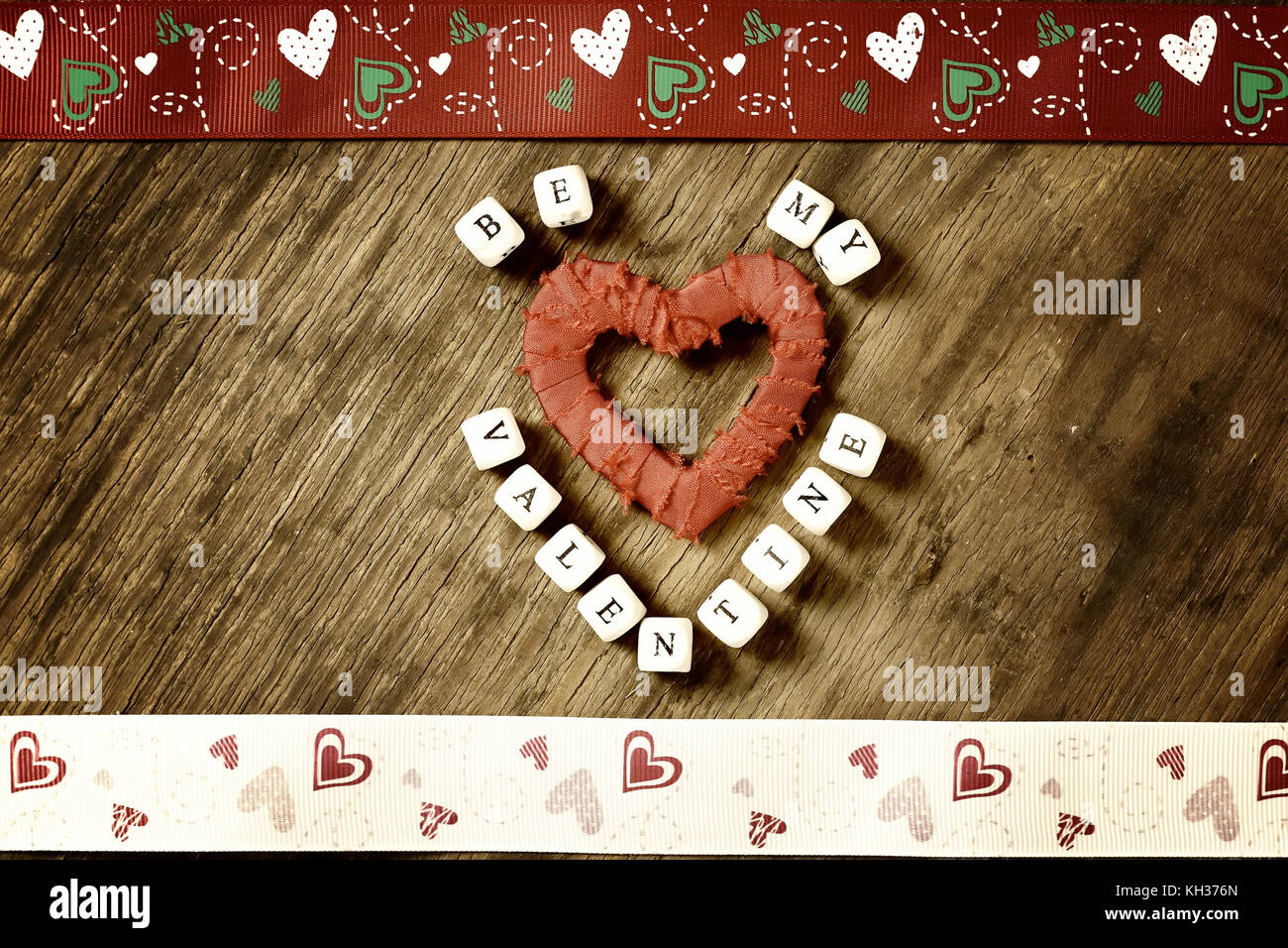 retro background of heart shape Stock Photo - Alamy