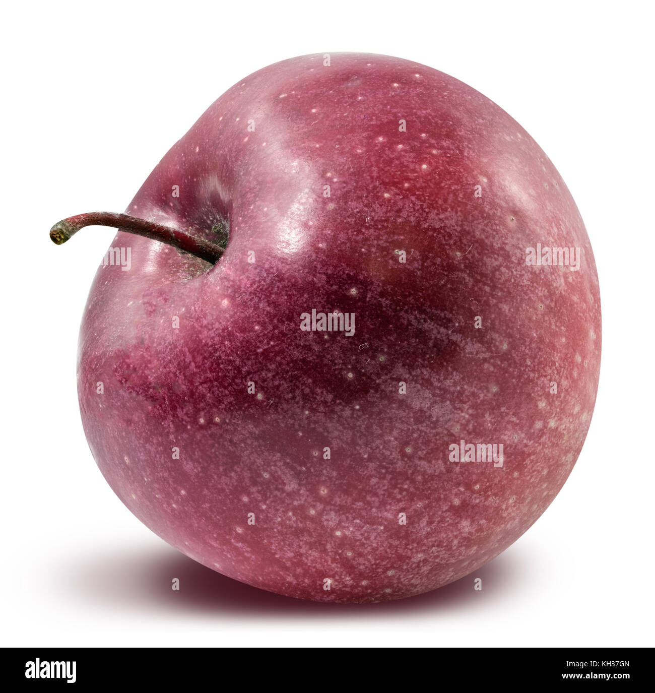 Fresh red apple isolated on white background with clipping path Stock ...