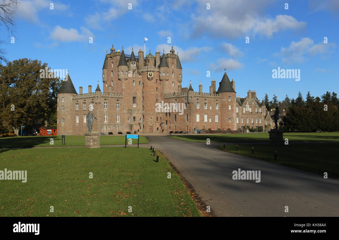 Glamis Castle Angus Scotland November 2017 Stock Photo - Alamy