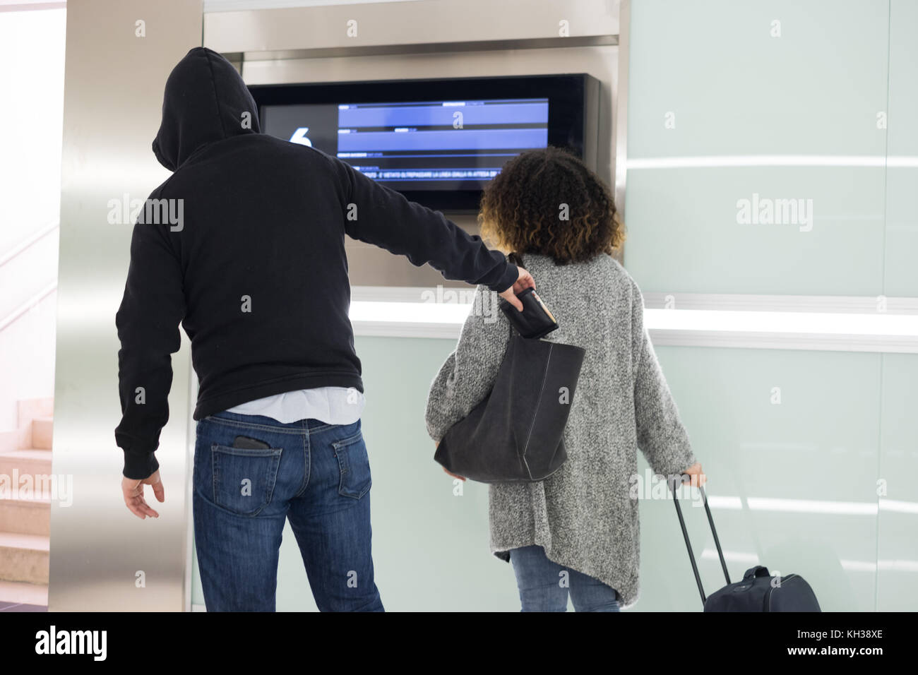 Stealing Purse Handbag High Resolution Stock Photography and Images - Alamy