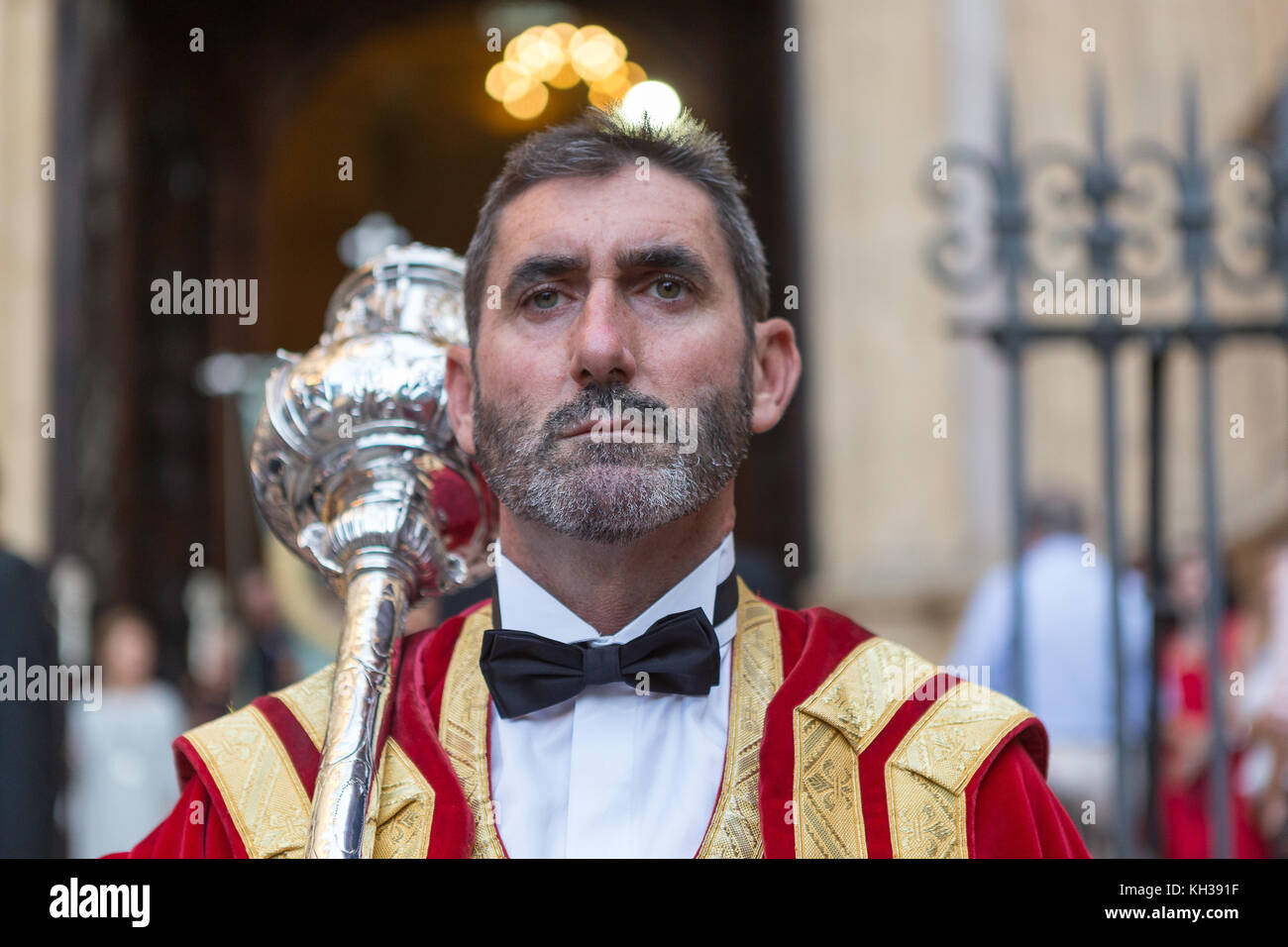 Each year in the month of september in Málaga the day of Virgen de la ...
