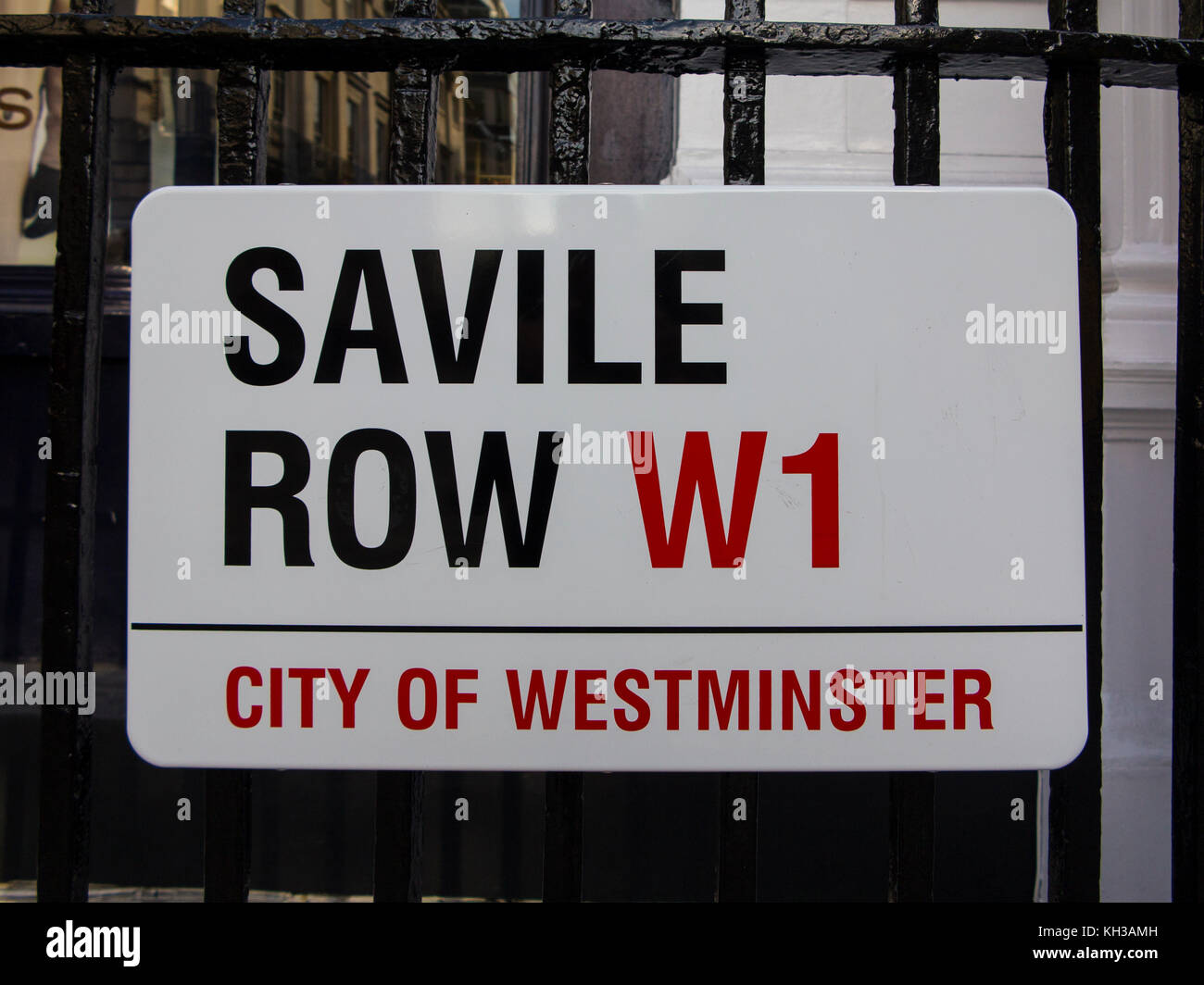 Saville Row sign Stock Photo - Alamy