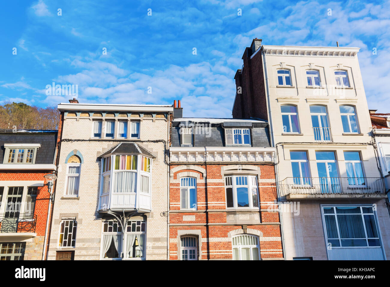 picture of old buildings in Spa, Belgium Stock Photo - Alamy