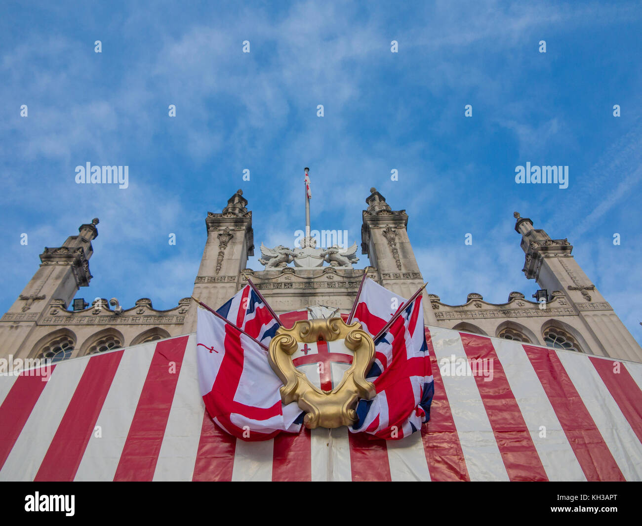 Interior great hall guildhall hi-res stock photography and images - Alamy