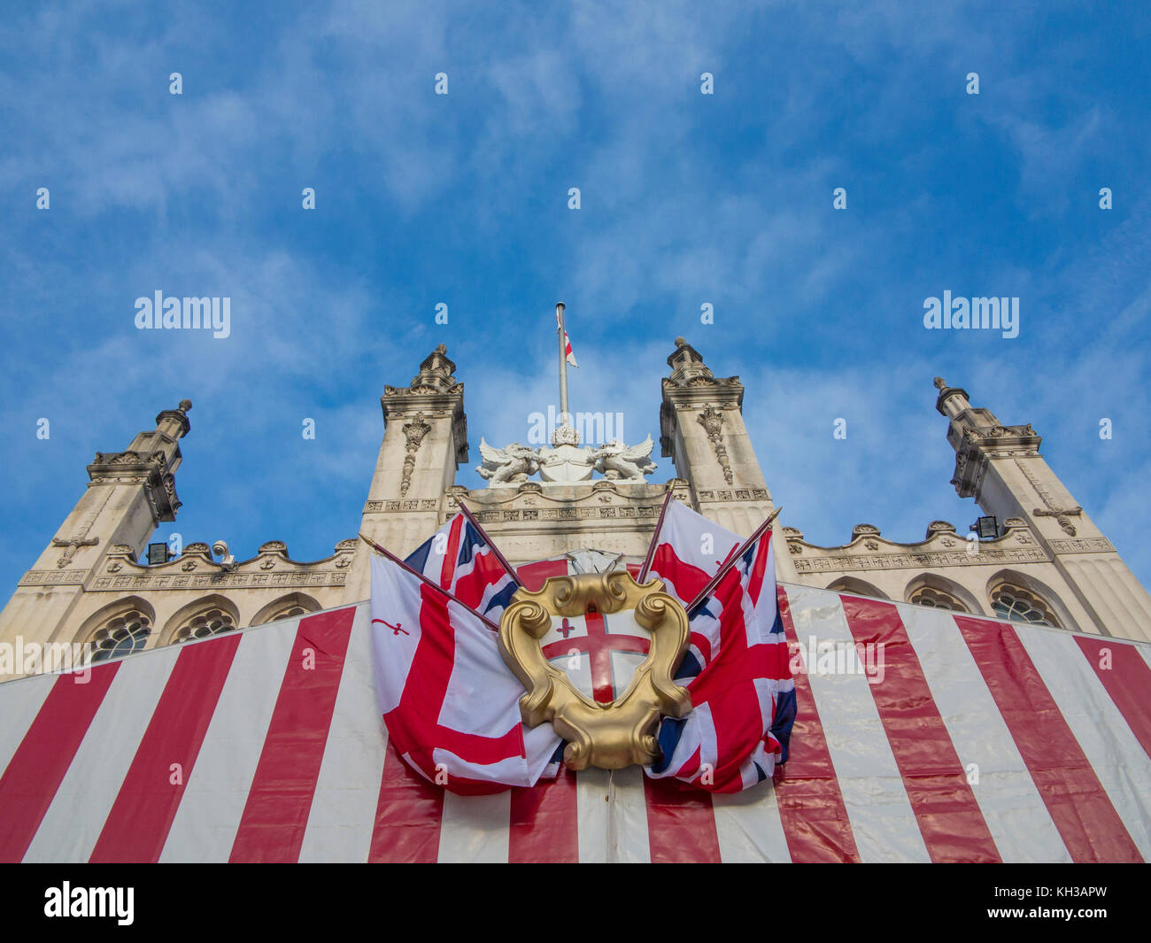 Interior great hall guildhall hi-res stock photography and images - Alamy