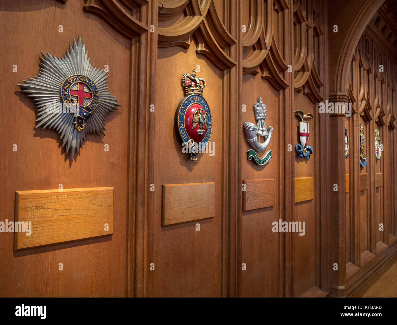 Interior of The Great Hall, The Guildhall, City of London GB UK Stock ...
