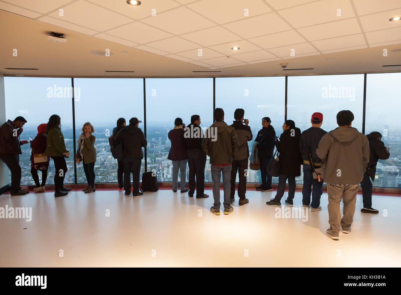 Cn Tower Toronto Observation Deck High Resolution Stock Photography and ...