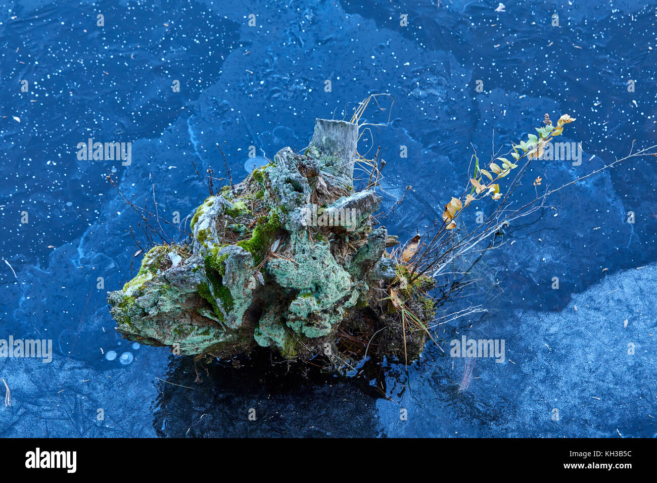Pushing through the ice Stock Photo - Alamy