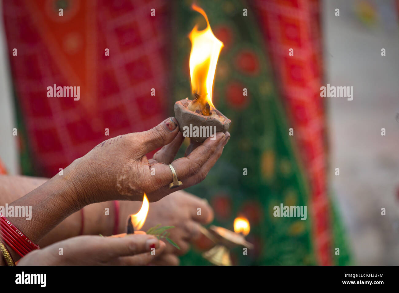 Sandhyadeepam In Hand
