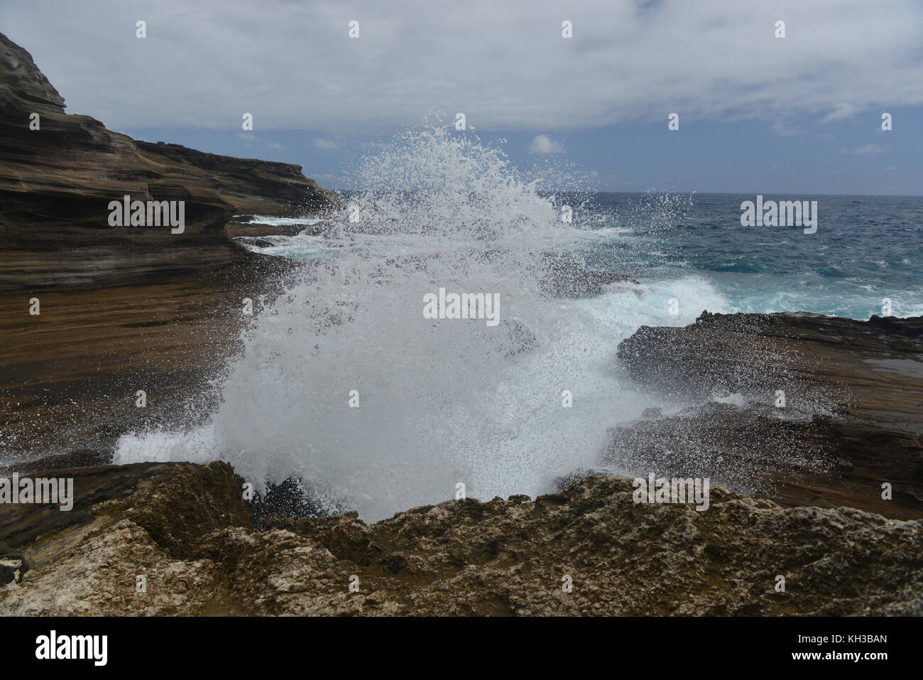 Lanai Lookout. East Oahu, Hawaii Stock Photo - Alamy