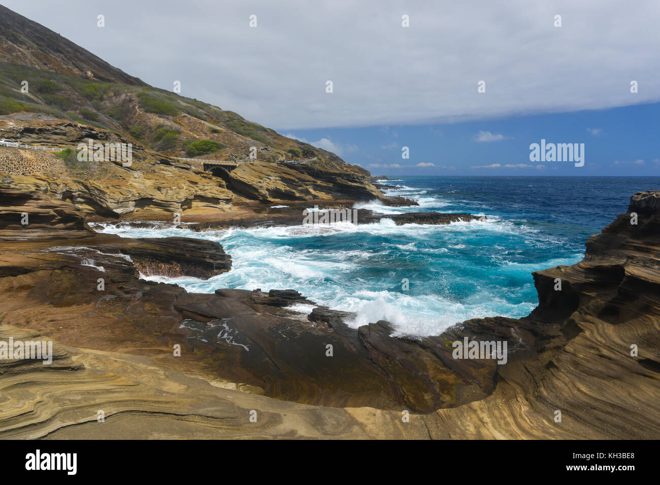 Lanai Lookout. East Oahu, Hawaii Stock Photo - Alamy