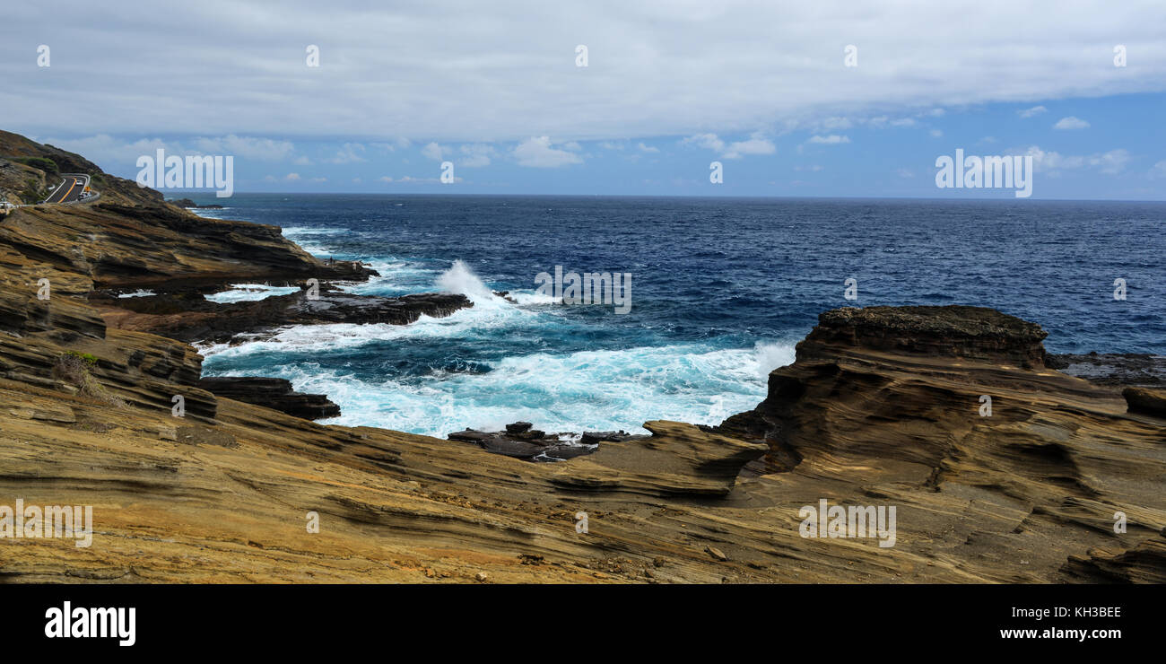 Lanai Lookout. East Oahu, Hawaii Stock Photo - Alamy