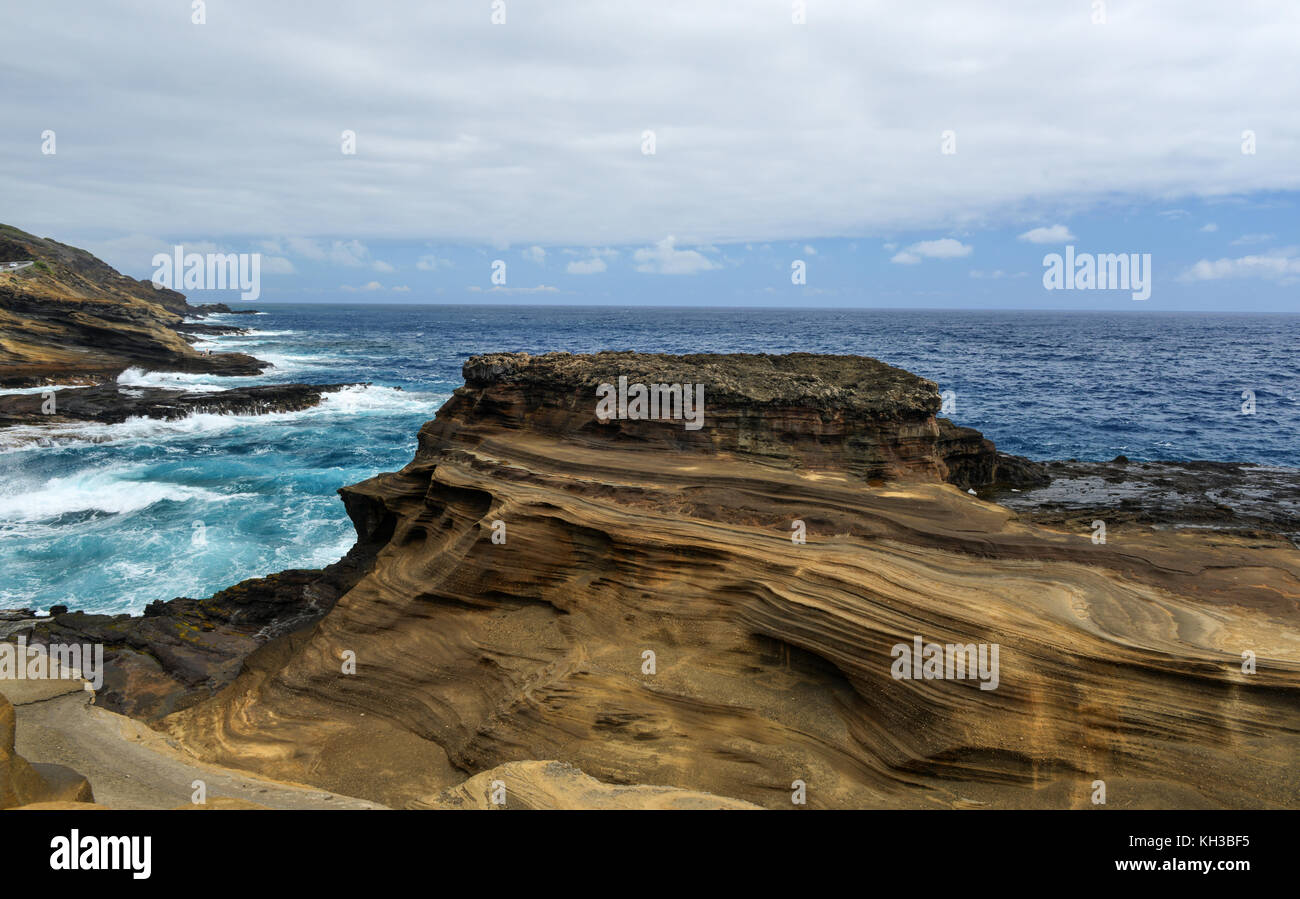 Lanai Lookout. East Oahu, Hawaii Stock Photo - Alamy