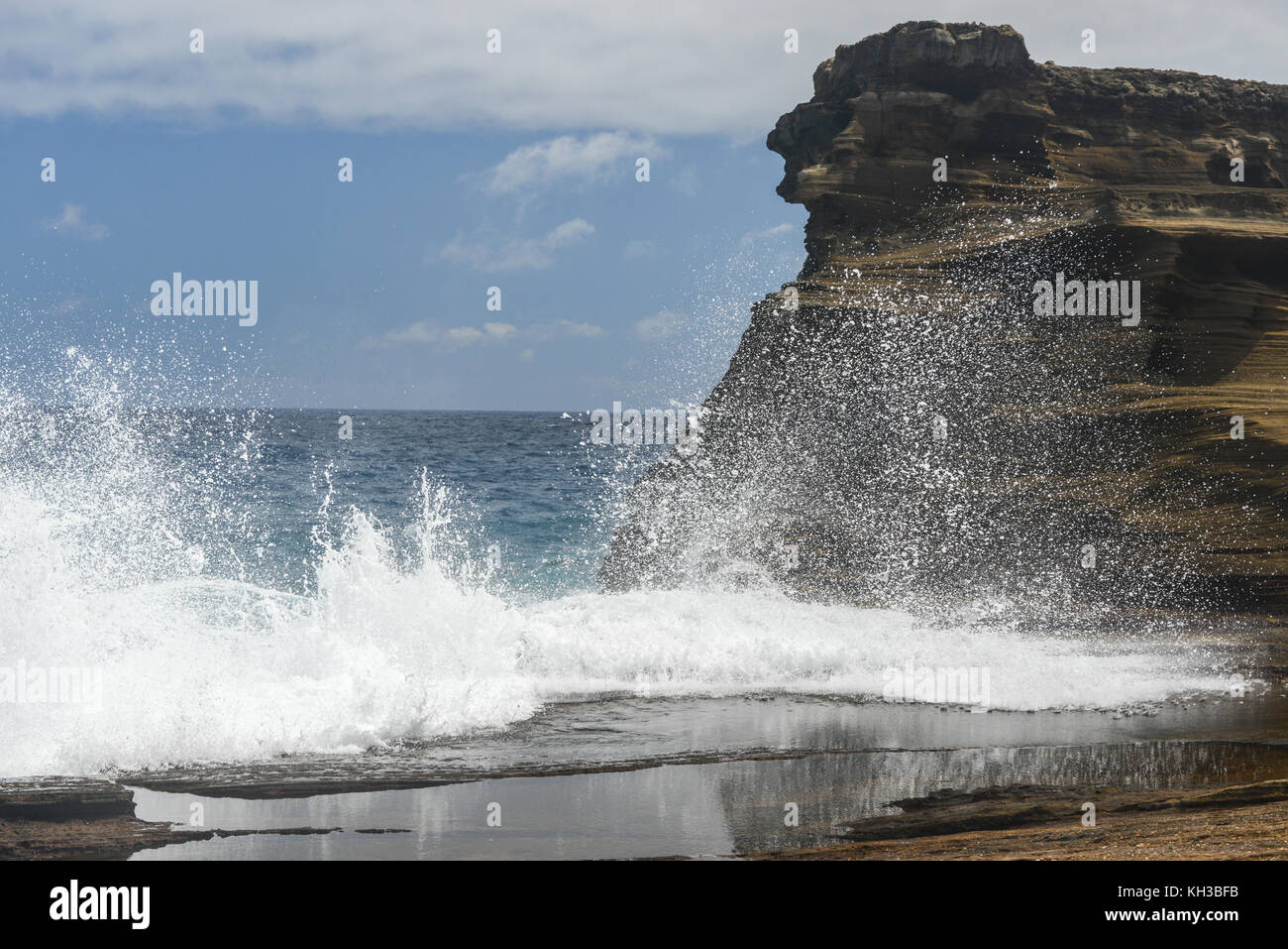 Lanai Lookout. East Oahu, Hawaii Stock Photo - Alamy