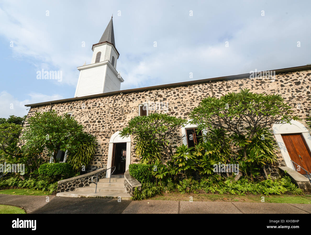 Polynesian church hawaii hi-res stock photography and images - Alamy