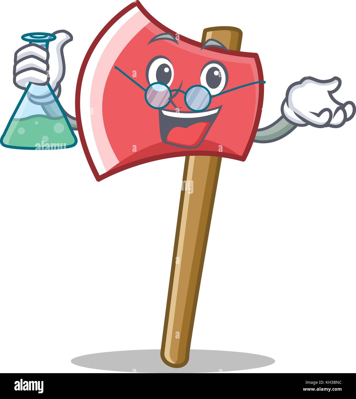 Professor axe character cartoon style Stock Vector Image & Art - Alamy