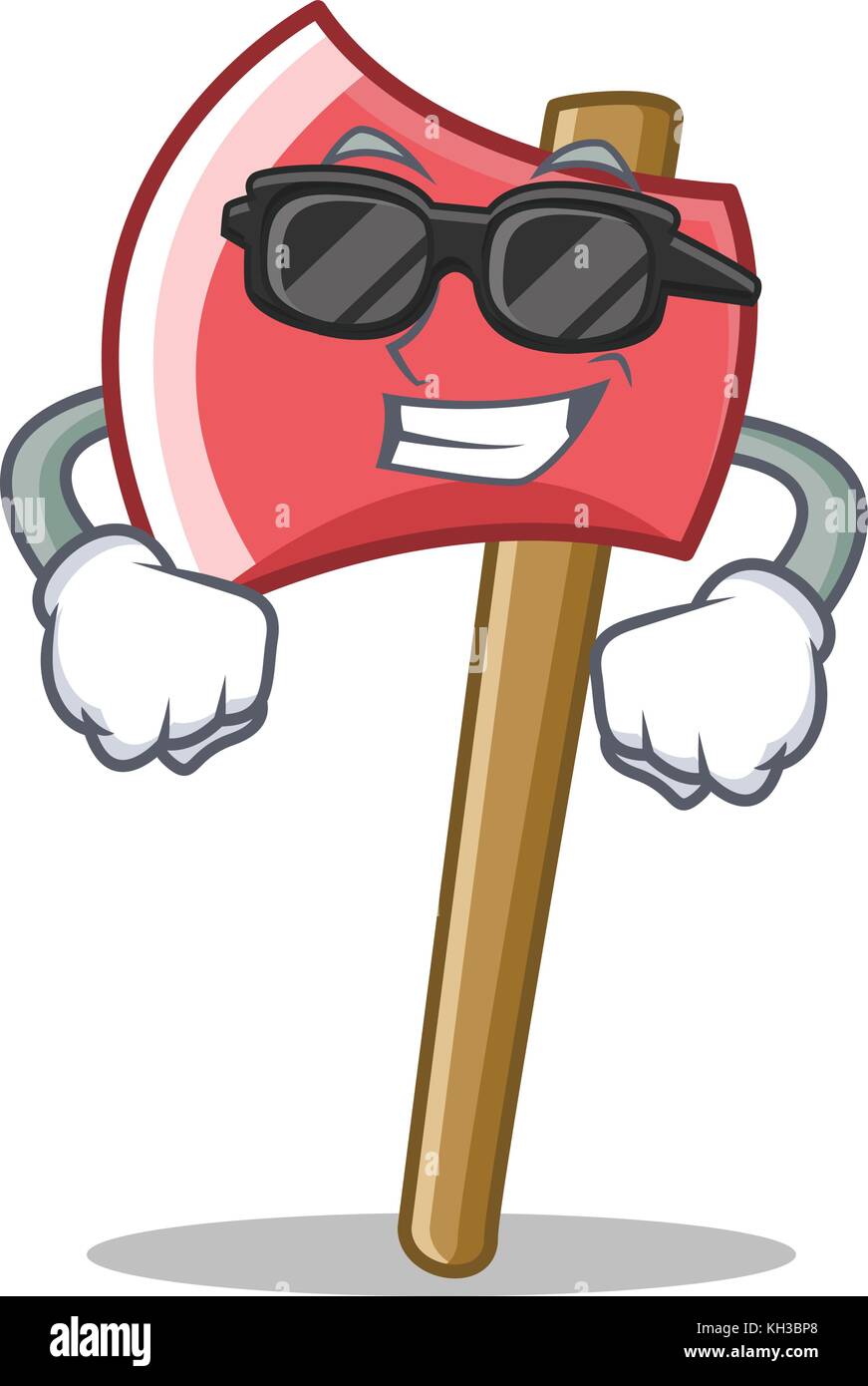 Super cool axe character cartoon style Stock Vector Image & Art - Alamy