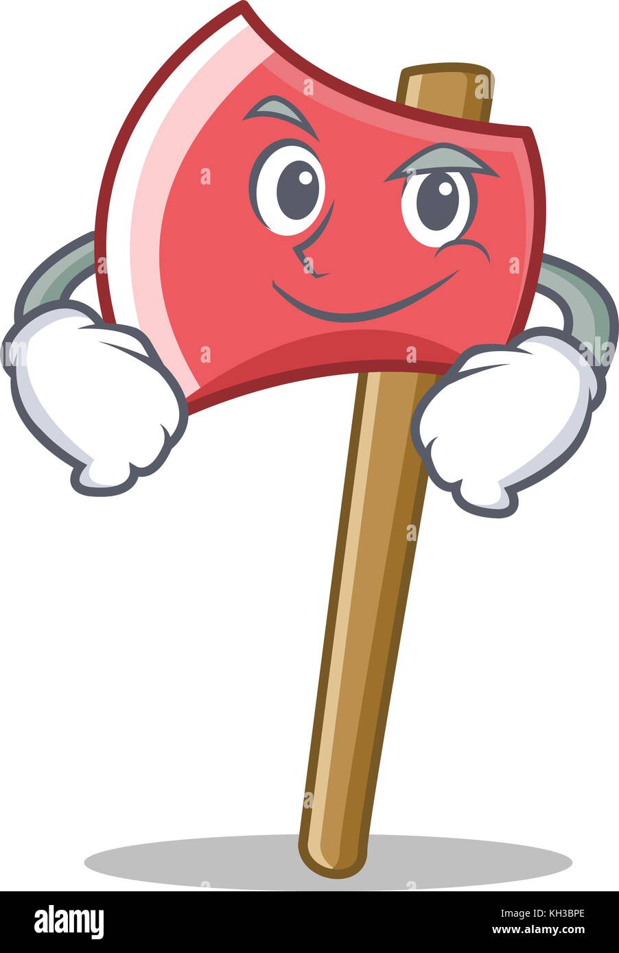 Smirking axe character cartoon style Stock Vector Image & Art - Alamy