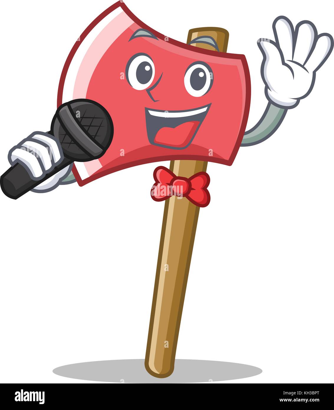 Singing axe character cartoon style Stock Vector Image & Art - Alamy