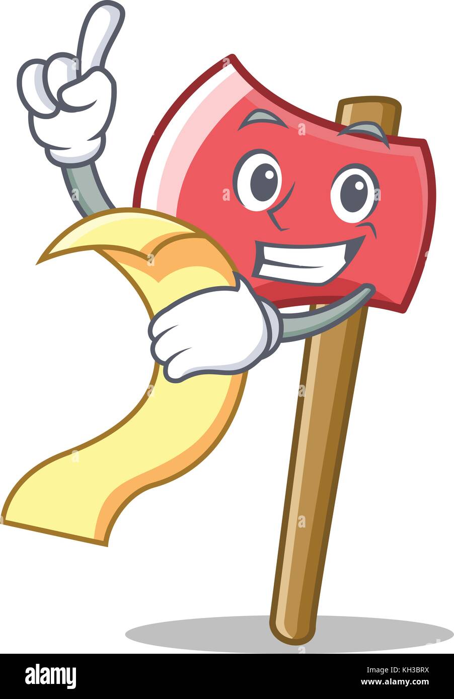 With menu axe character cartoon style Stock Vector Image & Art - Alamy