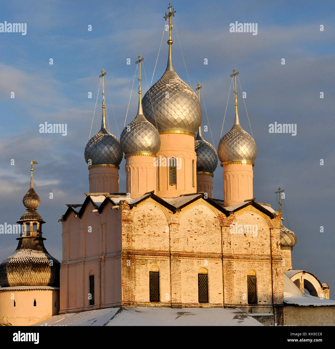 Russian Orthodox Church of Rostov, in the Kremlin, along the Golden ...