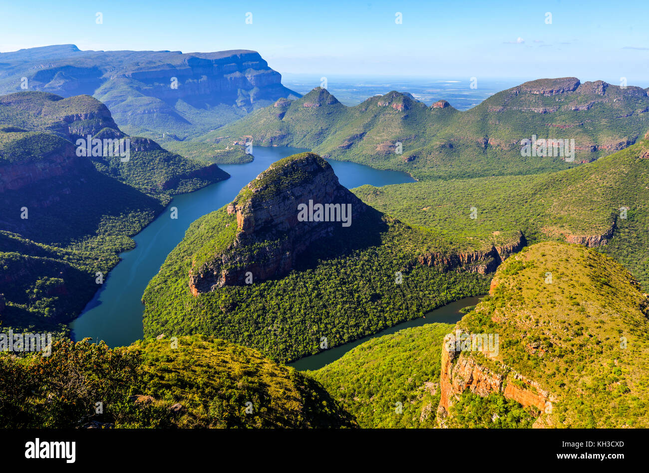 Blyde River Canyon in Mpumalanga, South Africa. The Blyde River Canyon ...