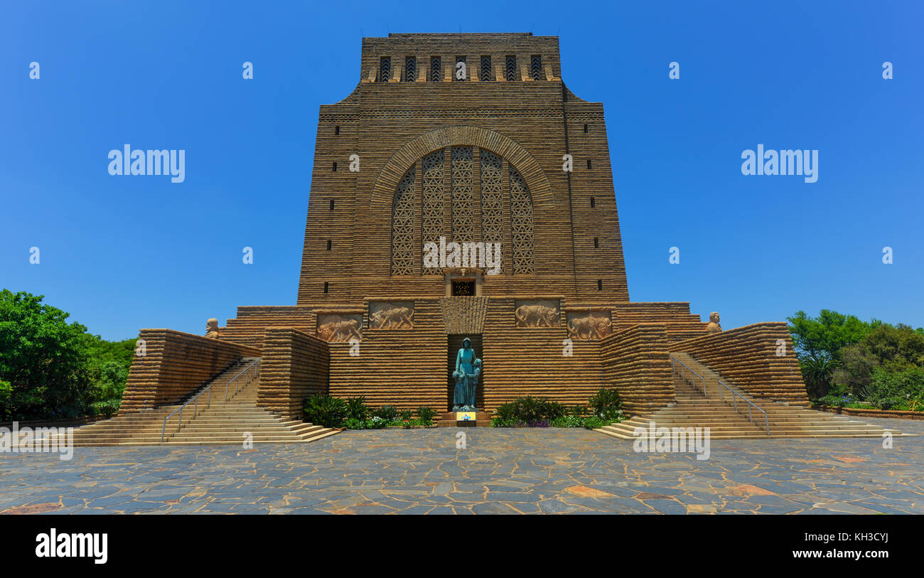The Voortrekker Monument is located just south of Pretoria in South ...