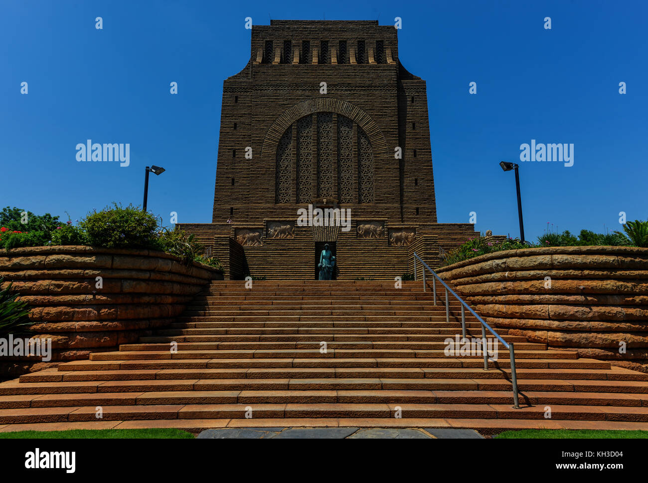 The Voortrekker Monument is located just south of Pretoria in South ...