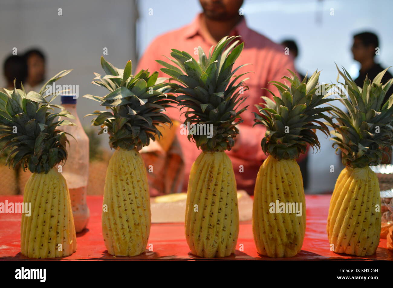 well crafted pineapple Stock Photo - Alamy