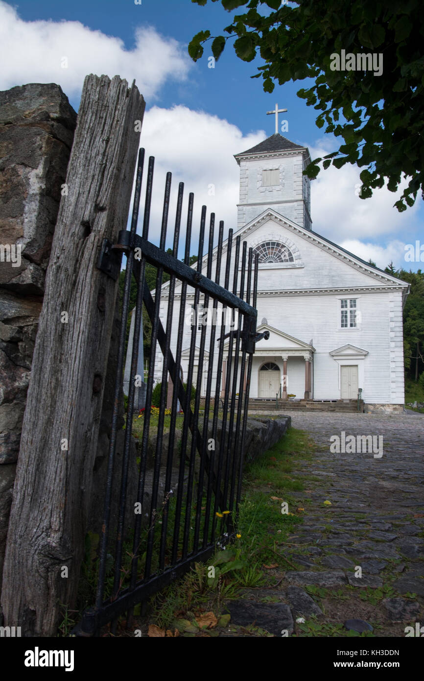 Mandal is the southest town in Norway Stock Photo - Alamy