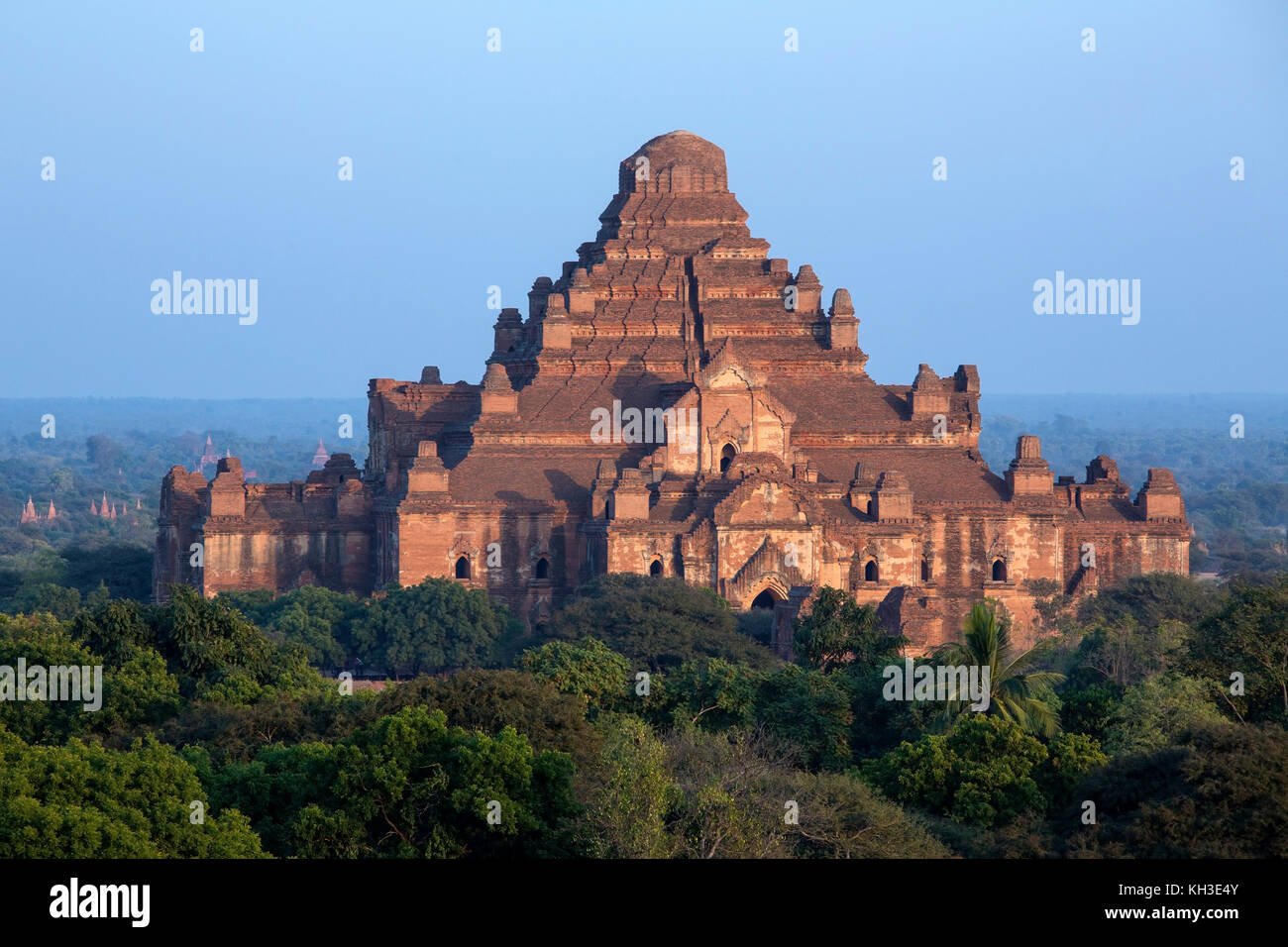 The Dhammayangyi Temple in the ancient city of Bagan in Myanmar (Burma ...