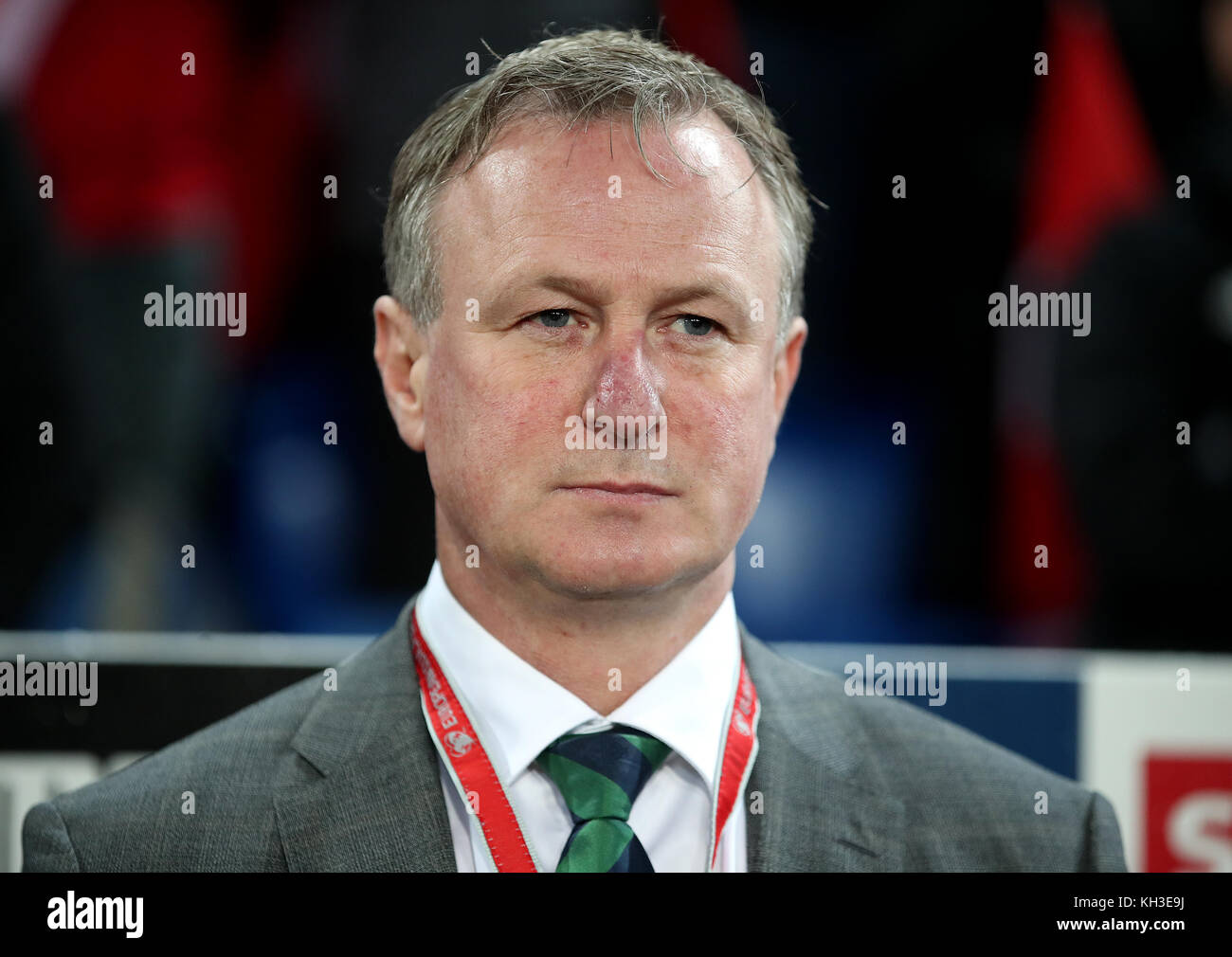 Northern Ireland manager Michael O'Neill before the FIFA World Cup ...